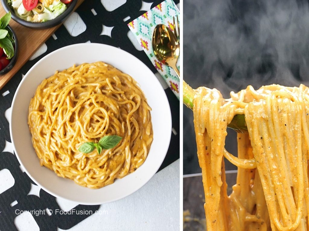 Pink sauce Spaghetti – Food Fusion